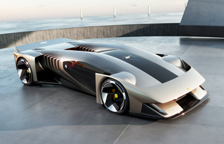 Ferrari F76 : une hypercar "digitale" qui célèbre les 24 Heures du Mans